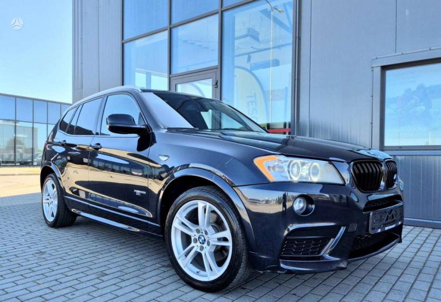 Zils BMW X3 2014 Šauļi, ar dzinēja tilpumu 3.00 L un nobraukumu 210 tūkst. km par 10750 €, foto 5 vietnē AUTOMOTO.COM.LV