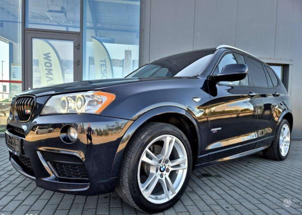 Blue BMW X3 2014 in Siauliai, with an engine capacity of 3.00 L and mileage of 210 thousand km for 10750 €, photo 5 on AUTOMOTO.COM.LV