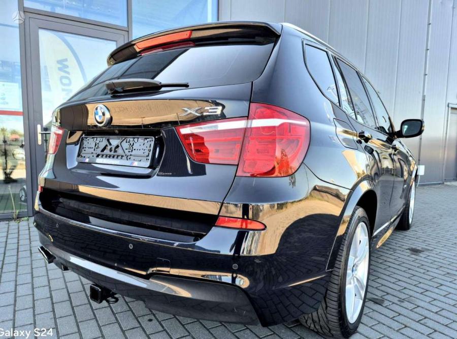 Zils BMW X3 2014 Šauļi, ar dzinēja tilpumu 3.00 L un nobraukumu 210 tūkst. km par 10750 €, foto 9 vietnē AUTOMOTO.COM.LV