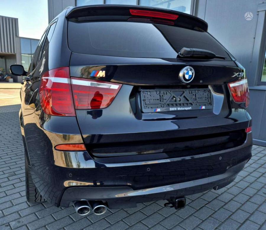 Zils BMW X3 2014 Šauļi, ar dzinēja tilpumu 3.00 L un nobraukumu 210 tūkst. km par 10750 €, foto 10 vietnē AUTOMOTO.COM.LV