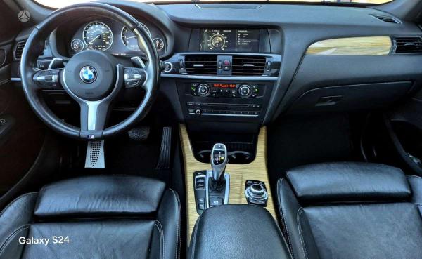 Blue BMW X3 2014 in Siauliai, with an engine capacity of 3.00 L and mileage of 210 thousand km for 10750 €, photo 10 on AUTOMOTO.COM.LV