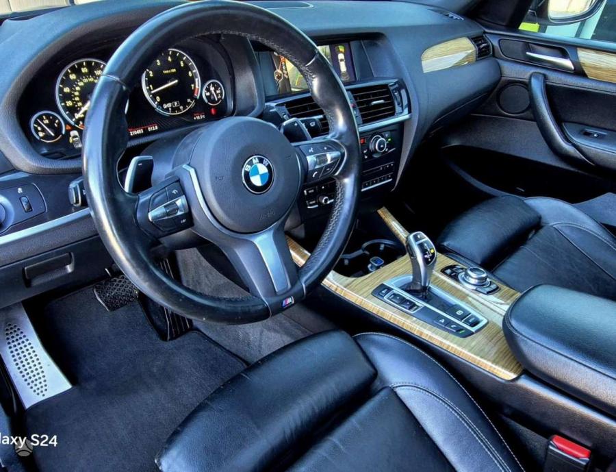 Zils BMW X3 2014 Šauļi, ar dzinēja tilpumu 3.00 L un nobraukumu 210 tūkst. km par 10750 €, foto 16 vietnē AUTOMOTO.COM.LV