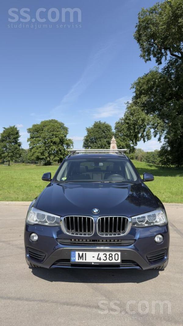 Zils BMW X3 2014 Rīga, ar dzinēja tilpumu 2.00 L un nobraukumu 260 tūkst. km par 12900 €, foto 2 vietnē AUTOMOTO.COM.LV