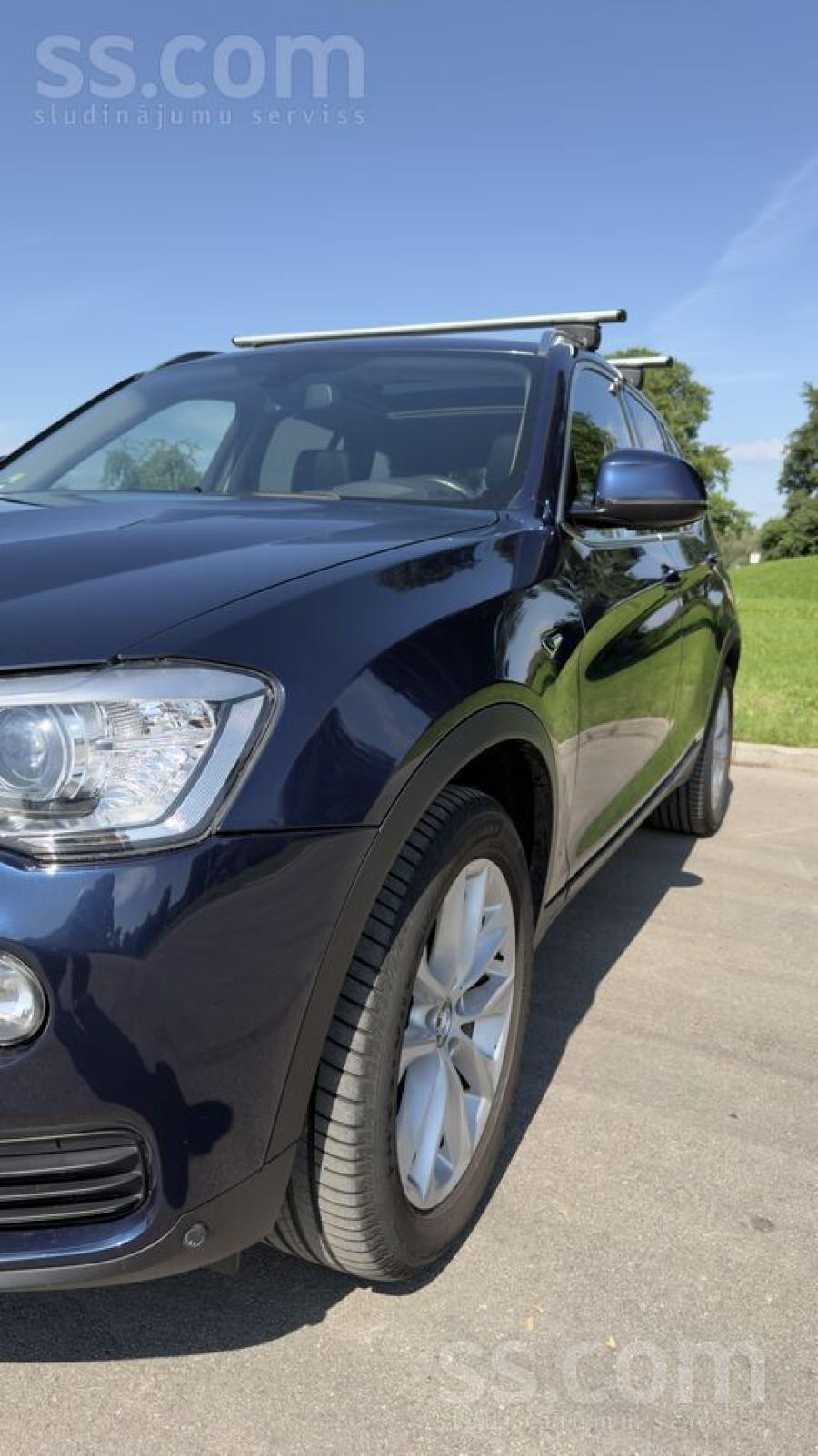 Blue BMW X3 2014 in Riga, with an engine capacity of 2.00 L and mileage of 260 thousand km for 12900 €, photo 4 on AUTOMOTO.COM.LV