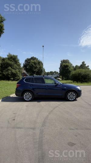 Blue BMW X3 2014 in Riga, with an engine capacity of 2.00 L and mileage of 260 thousand km for 12900 €, photo 6 on AUTOMOTO.COM.LV