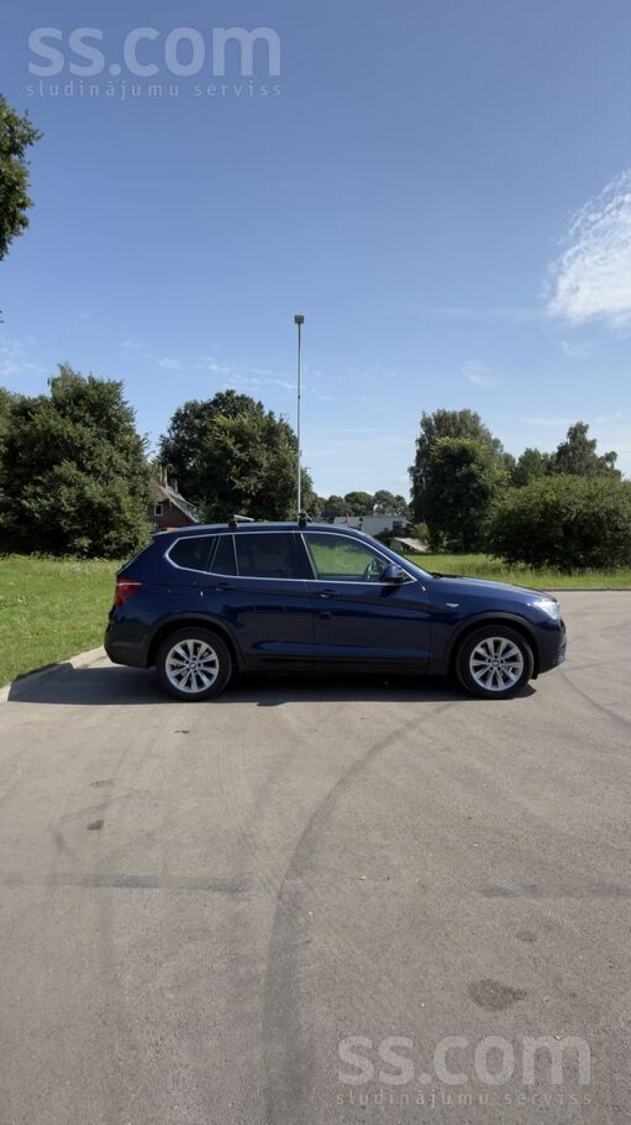 Blue BMW X3 2014 in Riga, with an engine capacity of 2.00 L and mileage of 260 thousand km for 12900 €, photo 6 on AUTOMOTO.COM.LV