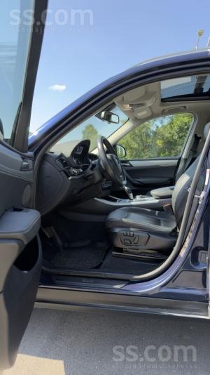 Blue BMW X3 2014 in Riga, with an engine capacity of 2.00 L and mileage of 260 thousand km for 12900 €, photo 10 on AUTOMOTO.COM.LV