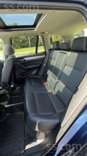 Blue BMW X3 2014 in Riga, with an engine capacity of 2.00 L and mileage of 260 thousand km for 12900 €, photo 14 on AUTOMOTO.COM.LV