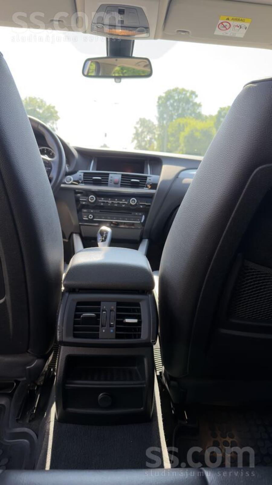 Blue BMW X3 2014 in Riga, with an engine capacity of 2.00 L and mileage of 260 thousand km for 12900 €, photo 15 on AUTOMOTO.COM.LV