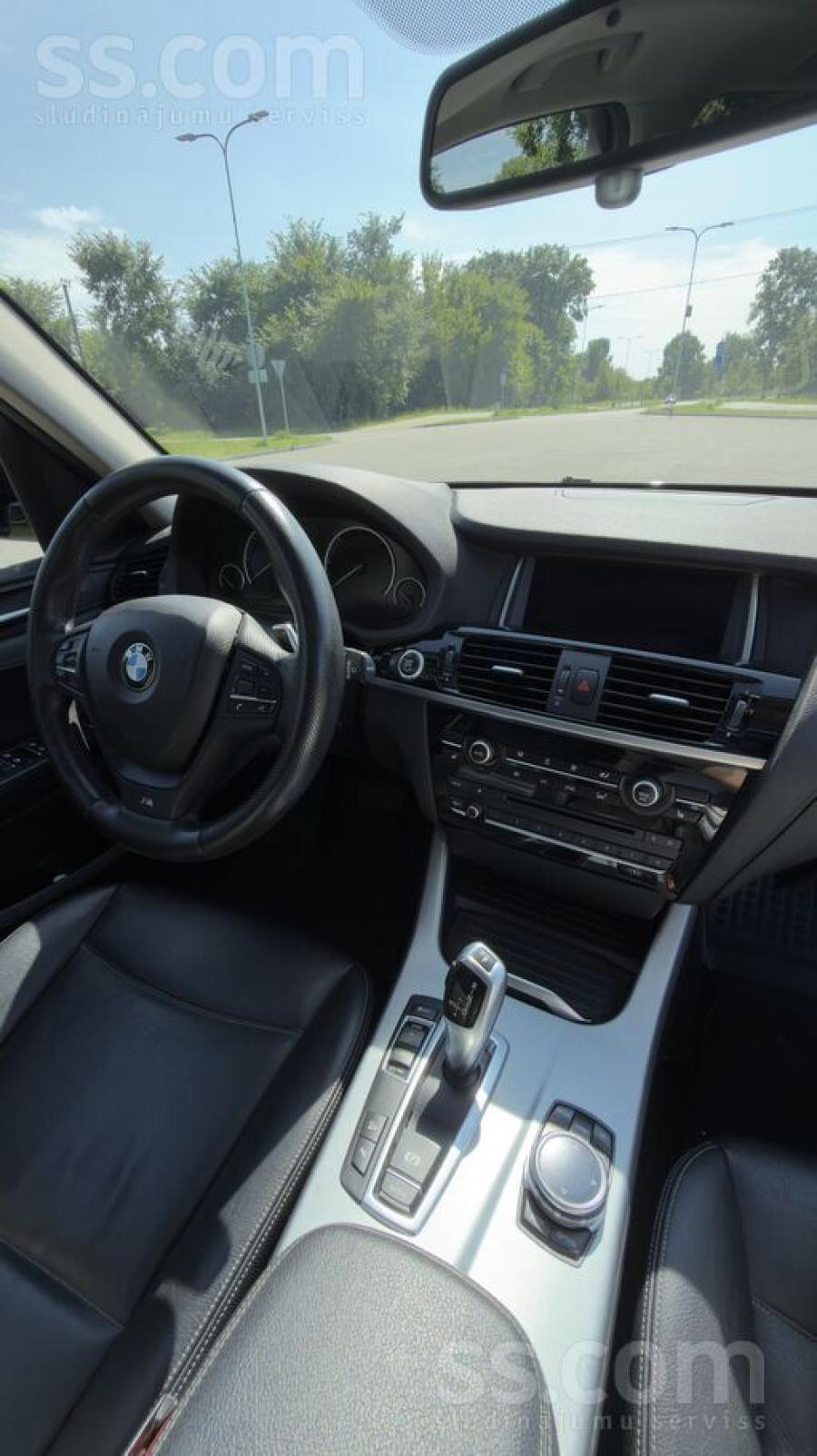 Blue BMW X3 2014 in Riga, with an engine capacity of 2.00 L and mileage of 260 thousand km for 12900 €, photo 17 on AUTOMOTO.COM.LV