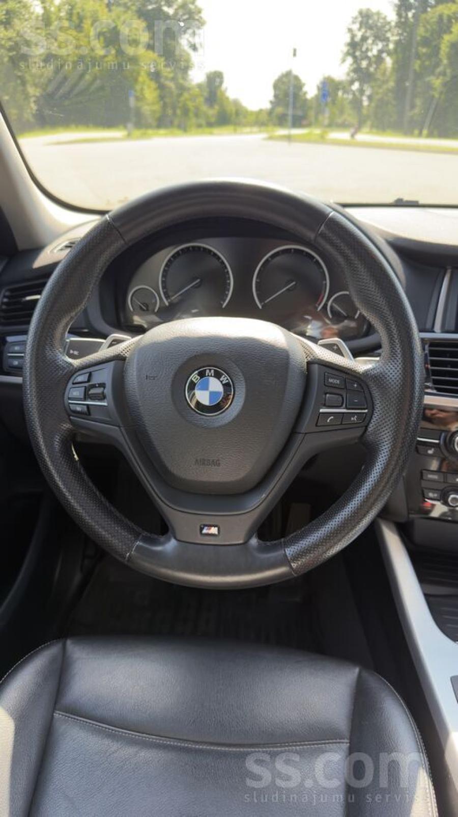 Blue BMW X3 2014 in Riga, with an engine capacity of 2.00 L and mileage of 260 thousand km for 12900 €, photo 23 on AUTOMOTO.COM.LV