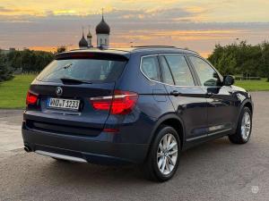 Blue BMW X3 2014 in Klaipeda, with an engine capacity of 2.00 L and mileage of 230 thousand km for 8999 €, photo 7 on AUTOMOTO.COM.LV