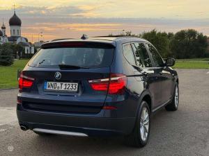 Blue BMW X3 2014 in Klaipeda, with an engine capacity of 2.00 L and mileage of 230 thousand km for 8999 €, photo 8 on AUTOMOTO.COM.LV