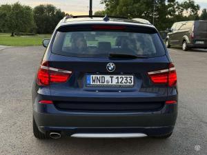 Blue BMW X3 2014 in Klaipeda, with an engine capacity of 2.00 L and mileage of 230 thousand km for 8999 €, photo 9 on AUTOMOTO.COM.LV