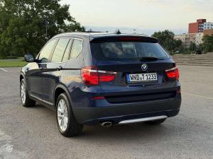 Blue BMW X3 2014 in Klaipeda, with an engine capacity of 2.00 L and mileage of 230 thousand km for 8999 €, photo 11 on AUTOMOTO.COM.LV