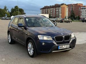 Blue BMW X3 2014 in Klaipeda, with an engine capacity of 2.00 L and mileage of 230 thousand km for 8999 €, photo 19 on AUTOMOTO.COM.LV