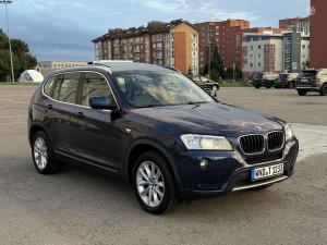 Blue BMW X3 2014 in Klaipeda, with an engine capacity of 2.00 L and mileage of 230 thousand km for 8999 €, photo 20 on AUTOMOTO.COM.LV
