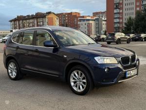 Blue BMW X3 2014 in Klaipeda, with an engine capacity of 2.00 L and mileage of 230 thousand km for 8999 €, photo 21 on AUTOMOTO.COM.LV
