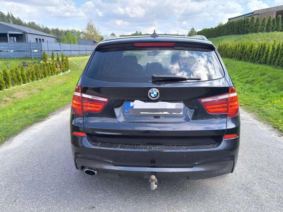 Zils BMW X3 2014 Viļņa, ar dzinēja tilpumu 2.00 L un nobraukumu 320 tūkst. km par 11800 €, foto 6 vietnē AUTOMOTO.COM.LV