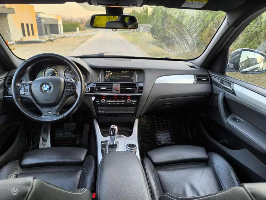 Zils BMW X3 2014 Viļņa, ar dzinēja tilpumu 2.00 L un nobraukumu 320 tūkst. km par 11800 €, foto 13 vietnē AUTOMOTO.COM.LV