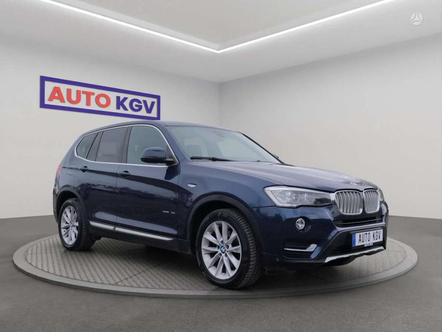 Blue BMW X3 2014 in Vilnius, with an engine capacity of 2.00 L and mileage of 256 thousand km for 13499 €, photo 8 on AUTOMOTO.COM.LV