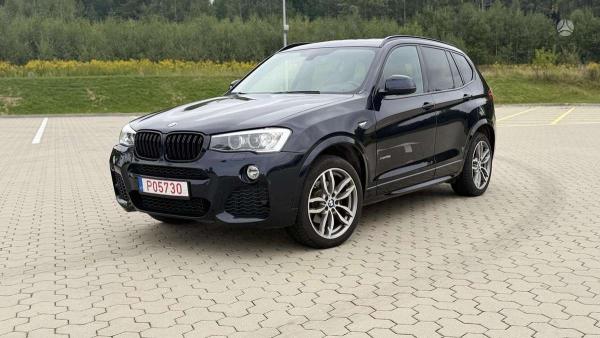Blue BMW X3 2014 in Vilnius, with an engine capacity of 2.98 L and mileage of 163 thousand km for 14000 €, photo 1 on AUTOMOTO.COM.LV