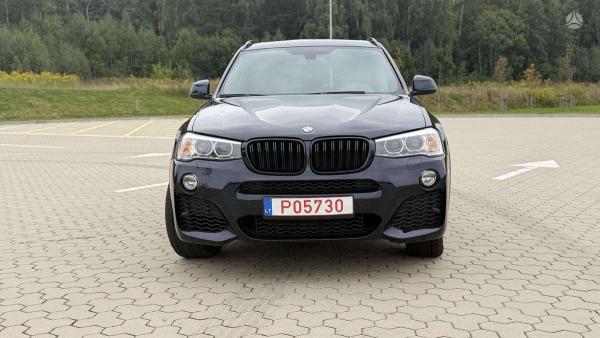 Blue BMW X3 2014 in Vilnius, with an engine capacity of 2.98 L and mileage of 163 thousand km for 14000 €, photo 3 on AUTOMOTO.COM.LV