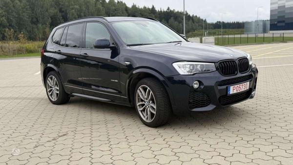 Blue BMW X3 2014 in Vilnius, with an engine capacity of 2.98 L and mileage of 163 thousand km for 14000 €, photo 4 on AUTOMOTO.COM.LV