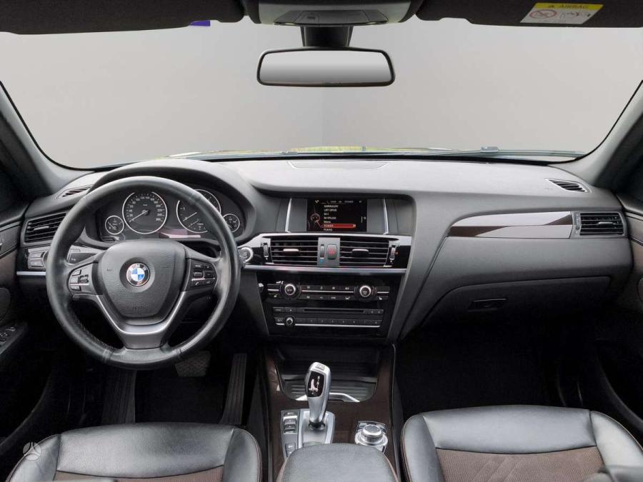 Blue BMW X3 2014 in Vilnius, with an engine capacity of 2.00 L and mileage of 256 thousand km for 13499 €, photo 14 on AUTOMOTO.COM.LV