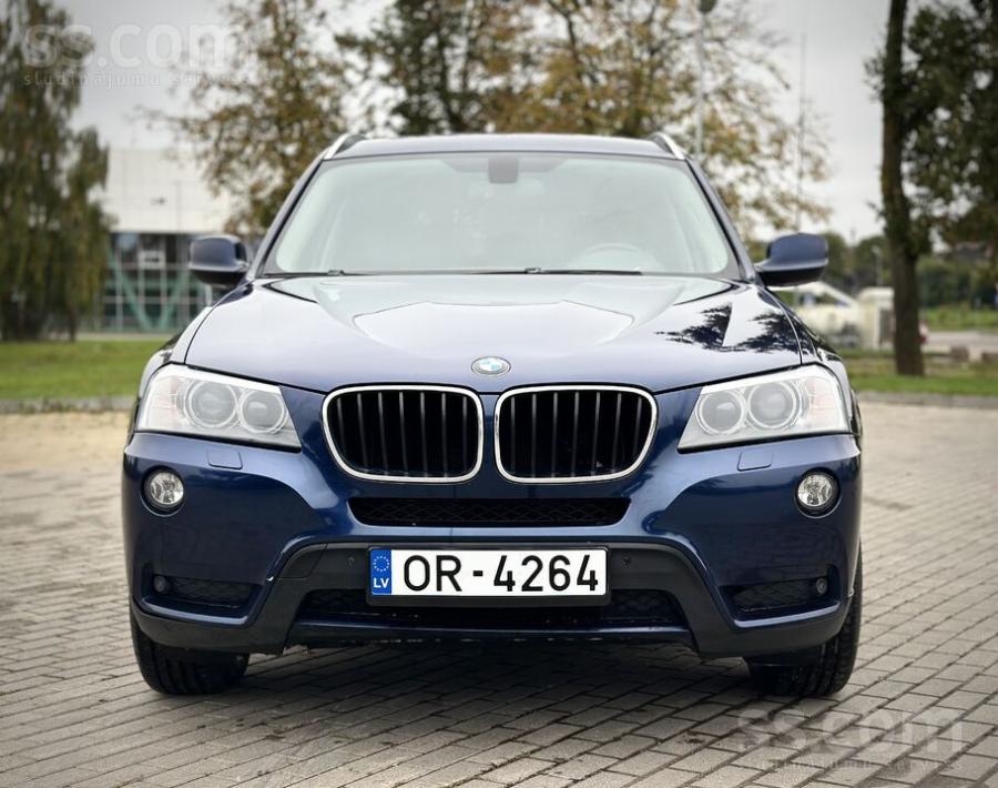 Zils BMW X3 2014 Rēzekne, ar dzinēja tilpumu 2.00 L un nobraukumu 249 tūkst. km par 8990 €, foto 1 vietnē AUTOMOTO.COM.LV
