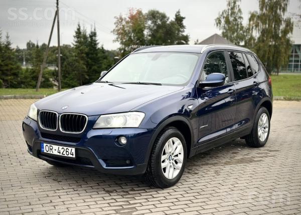 БМВ Х3 2014 в Резекне на AUTOMOTO.COM.LV Синий БМВ Х3 2014 в Резекне, объемом двигателя 2.00 л и пробегом 249 тыс. км за 8990 €, фото 3 на AUTOMOTO.COM.LV