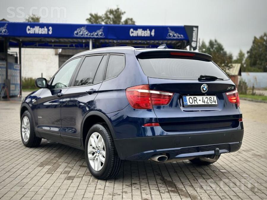 Zils BMW X3 2014 Rēzekne, ar dzinēja tilpumu 2.00 L un nobraukumu 249 tūkst. km par 8990 €, foto 8 vietnē AUTOMOTO.COM.LV