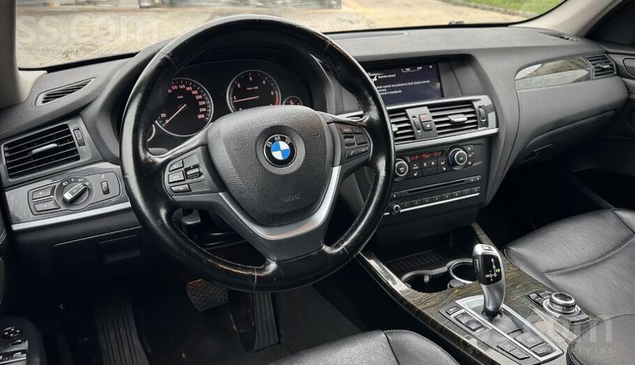 Zils BMW X3 2014 Rēzekne, ar dzinēja tilpumu 2.00 L un nobraukumu 249 tūkst. km par 8990 €, foto 15 vietnē AUTOMOTO.COM.LV