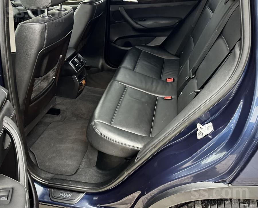 Zils BMW X3 2014 Rēzekne, ar dzinēja tilpumu 2.00 L un nobraukumu 249 tūkst. km par 8990 €, foto 20 vietnē AUTOMOTO.COM.LV