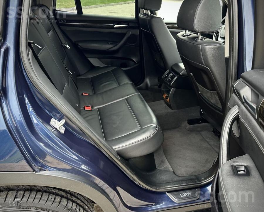 Zils BMW X3 2014 Rēzekne, ar dzinēja tilpumu 2.00 L un nobraukumu 249 tūkst. km par 8990 €, foto 21 vietnē AUTOMOTO.COM.LV