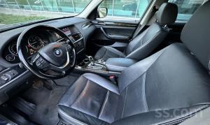 Blue BMW X3 2014 in Rezekne, with an engine capacity of 2.00 L and mileage of 250 thousand km for 8790 €, photo 12 on AUTOMOTO.COM.LV