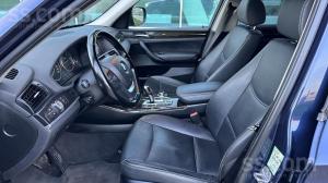 Blue BMW X3 2014 in Rezekne, with an engine capacity of 2.00 L and mileage of 250 thousand km for 8790 €, photo 13 on AUTOMOTO.COM.LV