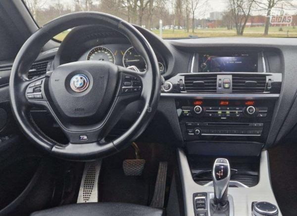 Blue BMW X3 2014 in Klaipeda, with an engine capacity of 3.00 L and mileage of 324 thousand km for 10900 €, photo 3 on AUTOMOTO.COM.LV