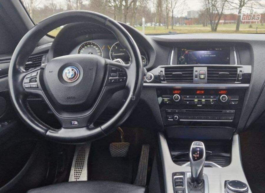 Zils BMW X3 2014 Klaipėda, ar dzinēja tilpumu 3.00 L un nobraukumu 324 tūkst. km par 10900 €, foto 3 vietnē AUTOMOTO.COM.LV