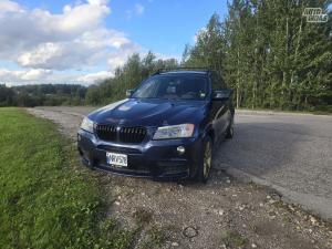 Zils BMW X3 2014 Šauļi, ar dzinēja tilpumu 3.00 L un nobraukumu 190 tūkst. km par 9500 €, foto  vietnē AUTOMOTO.COM.LV