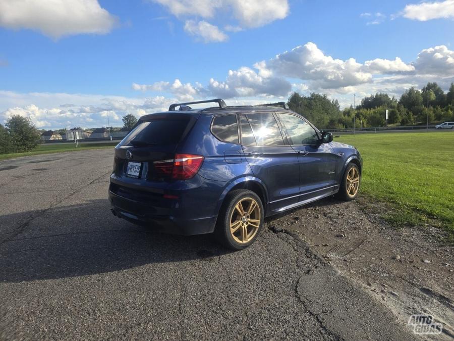 Blue BMW X3 2014 in Siauliai, with an engine capacity of 3.00 L and mileage of 190 thousand km for 9500 €, photo 3 on AUTOMOTO.COM.LV