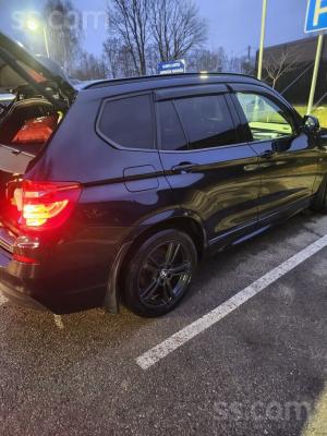 Blue BMW X3 2015 in Cesis, with an engine capacity of 2.00 L and mileage of 132 thousand km for 4500 €, photo 3 on AUTOMOTO.COM.LV