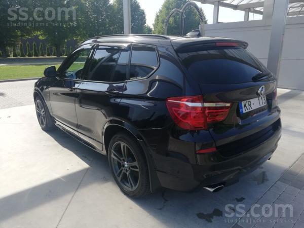 Blue BMW X3 2015 in Cesis, with an engine capacity of 2.00 L and mileage of 132 thousand km for 4500 €, photo 4 on AUTOMOTO.COM.LV
