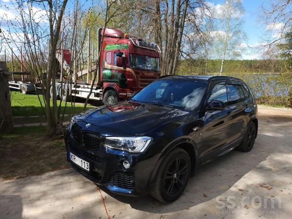 Blue BMW X3 2015 in Cesis, with an engine capacity of 2.00 L and mileage of 132 thousand km for 4500 €, photo 6 on AUTOMOTO.COM.LV