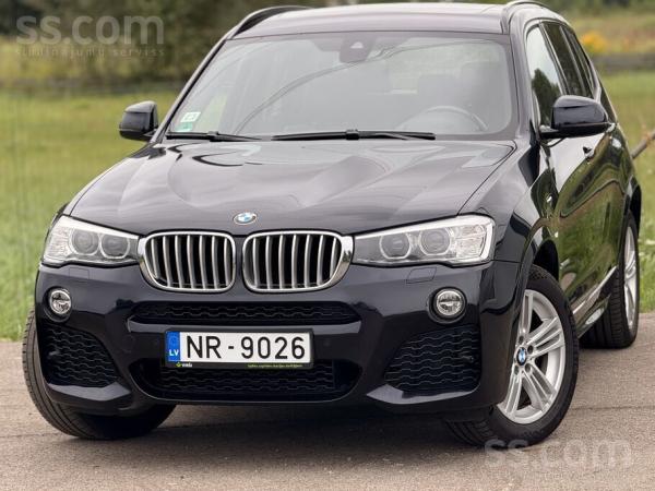 Blue BMW X3 2015 in Ogre, with an engine capacity of 3.00 L and mileage of 224 thousand km for 18440 €, photo 5 on AUTOMOTO.COM.LV