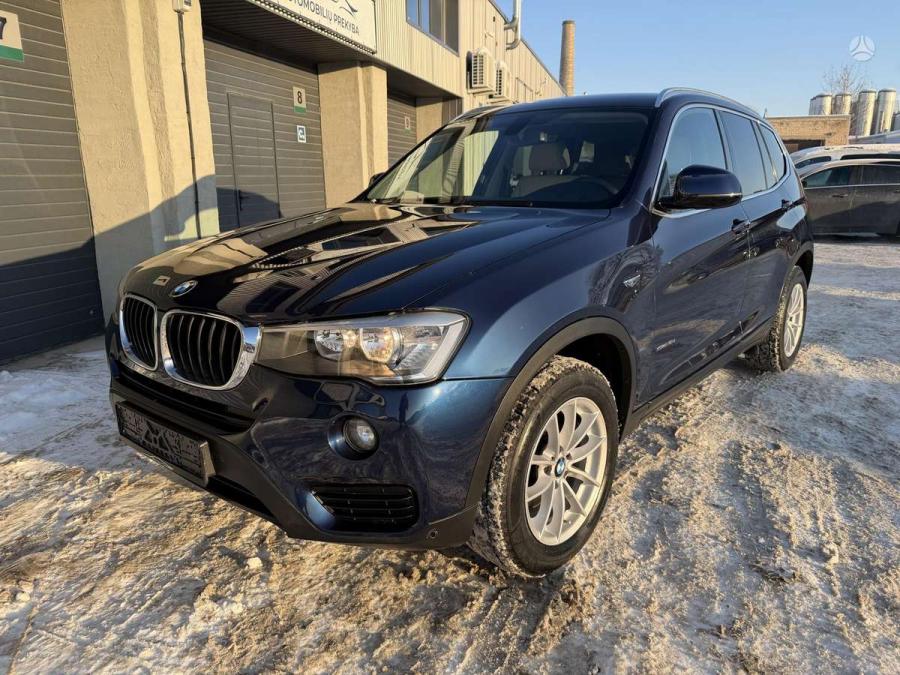 Zils BMW X3 2015 Šauļi, ar dzinēja tilpumu 2.00 L un nobraukumu 197 tūkst. km par 8500 €, foto 1 vietnē AUTOMOTO.COM.LV