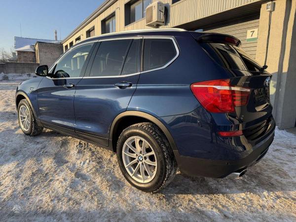 Zils BMW X3 2015 Šauļi, ar dzinēja tilpumu 2.00 L un nobraukumu 197 tūkst. km par 8500 €, foto 6 vietnē AUTOMOTO.COM.LV