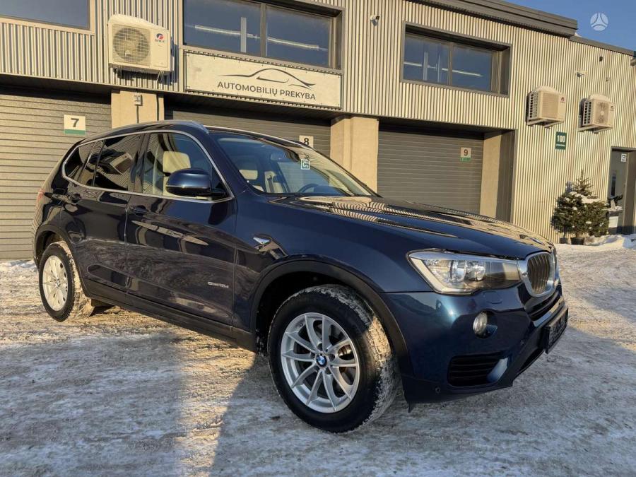 Zils BMW X3 2015 Šauļi, ar dzinēja tilpumu 2.00 L un nobraukumu 197 tūkst. km par 8500 €, foto 11 vietnē AUTOMOTO.COM.LV