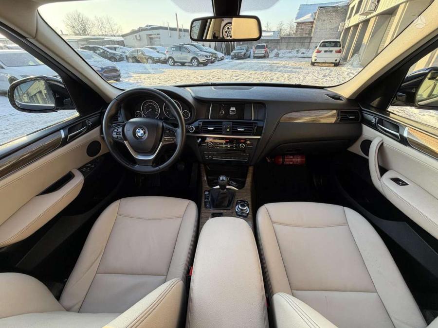 Zils BMW X3 2015 Šauļi, ar dzinēja tilpumu 2.00 L un nobraukumu 197 tūkst. km par 8500 €, foto 15 vietnē AUTOMOTO.COM.LV