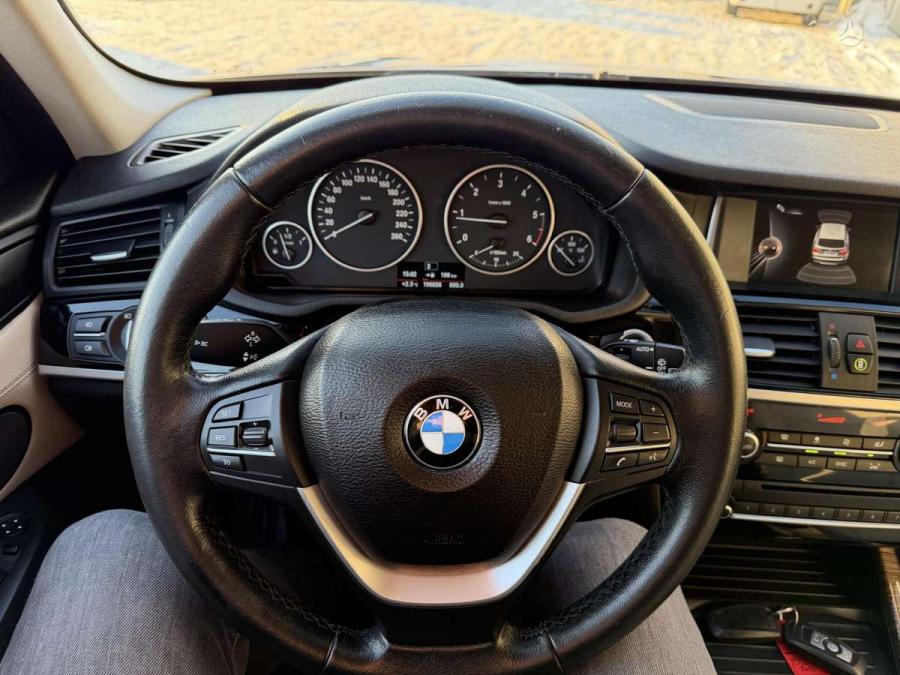 Zils BMW X3 2015 Šauļi, ar dzinēja tilpumu 2.00 L un nobraukumu 197 tūkst. km par 8500 €, foto 20 vietnē AUTOMOTO.COM.LV